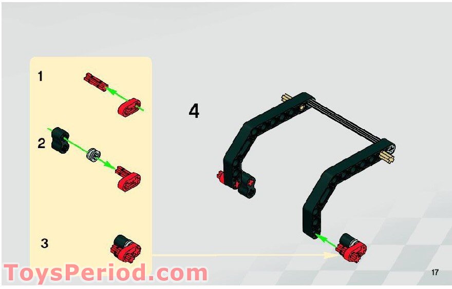 LEGO 8162 Race Rig Instructions and Parts List