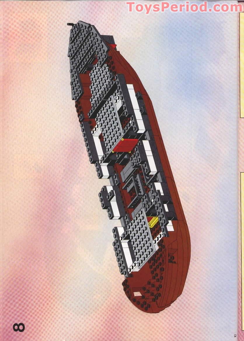 LEGO 6285 Black Seas Barracuda Instructions and Parts List