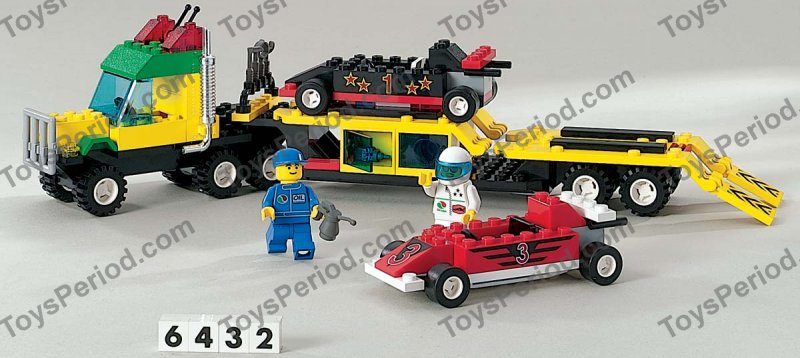 LEGO 6432 Speedway Transport Instructions and Parts List