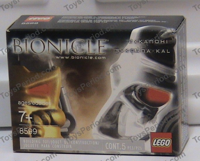 LEGO 8599 Krana-Kal Mask Pack Set from 2003 | LEGO Reference