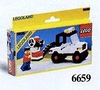 LEGO 6659 TV Camera Crew Instructions and Parts List