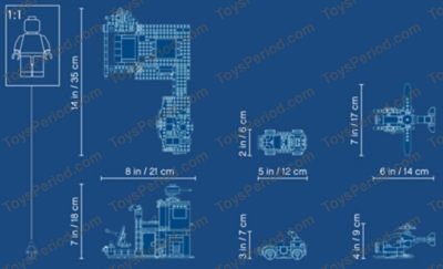 LEGO 76131 Avengers Compound Battle Set Parts List