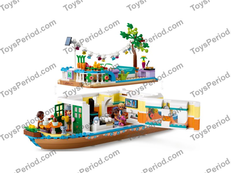 LEGO 41702 Canal Houseboat Set Parts List
