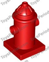 LEGO Sets with Part 6414 Duplo Fire Hydrant 2 x 2 x 3 with Studs on Sides
