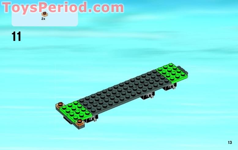 LEGO 60020 Cargo Truck Instructions and Parts List