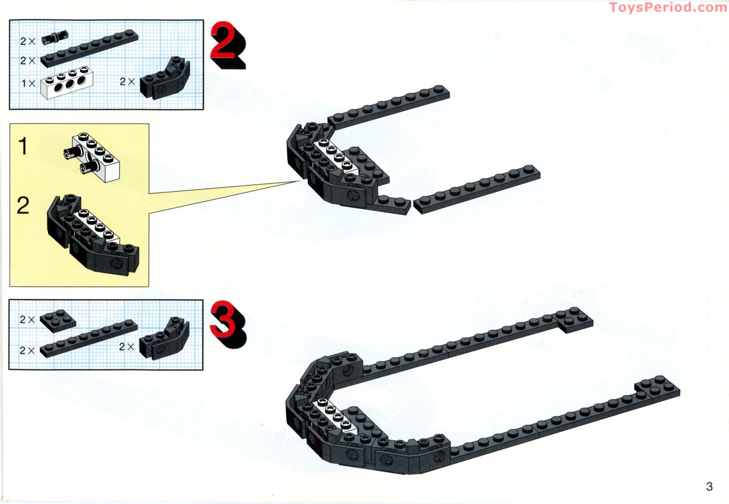 LEGO 8824 Hovercraft Instructions and Parts List