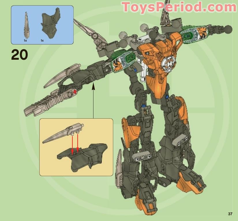 LEGO 2282 Rocka XL Instructions and Parts List