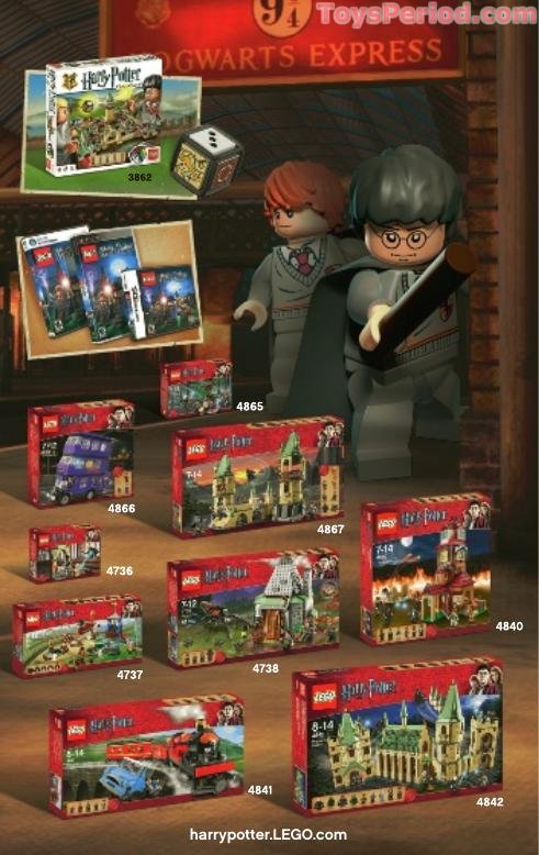 LEGO 4865 The Forbidden Forest Instructions and Parts List