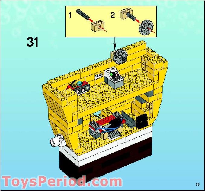 LEGO 3826 Build-a-Bob Instructions and Parts List
