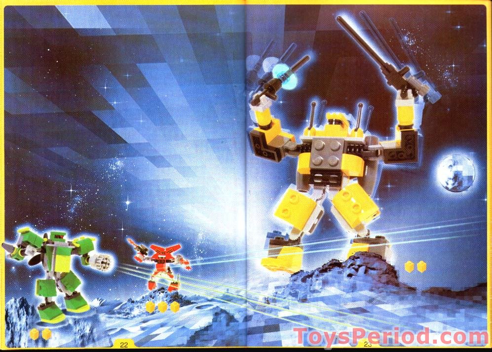 LEGO 4097 Mini Robots Instructions and Parts List