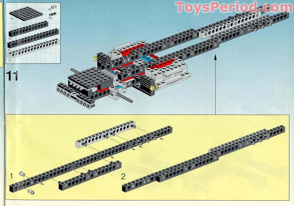 LEGO 5571 Giant Truck - Black Cat Instructions and Parts List