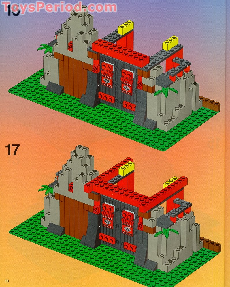 LEGO 6088 Robber's Retreat Instructions and Parts List
