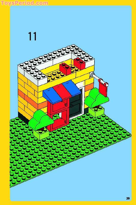 LEGO 6167 Deluxe Brick Box Instructions and Parts List