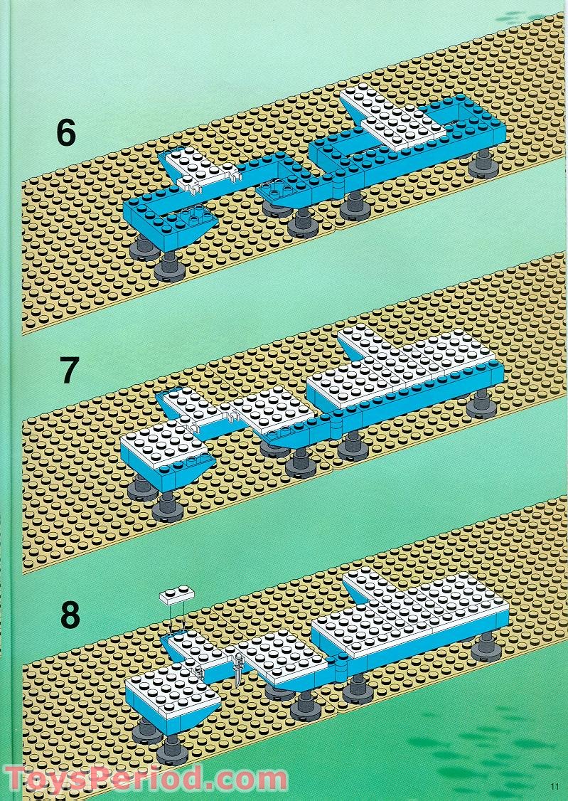 LEGO 6441 Deep Reef Refuge Instructions and Parts List