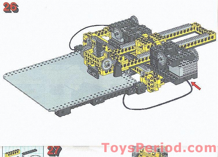 LEGO 8094 Technic Control Center Instructions and Parts List