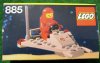 LEGO 885 Space Scooter Instructions and Parts List