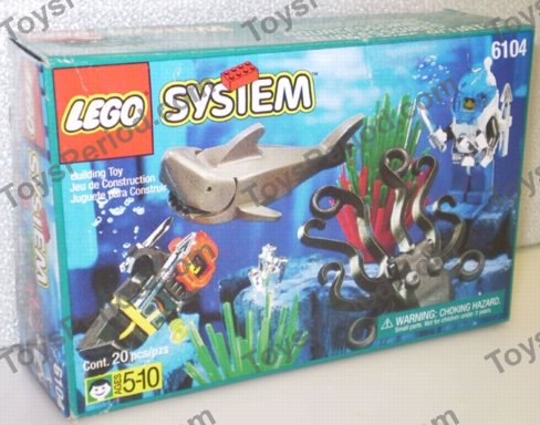 LEGO 6104 Aquanauts and Aquasharks Accessories (Aquacessories) Set ...