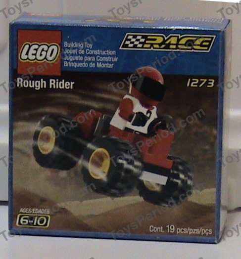 LEGO 1273 Red Four Wheeler and Driver Instructions and Parts List