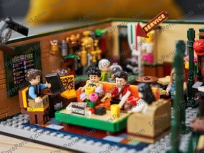 LEGO 21319 Friends Central Perk Set Parts List