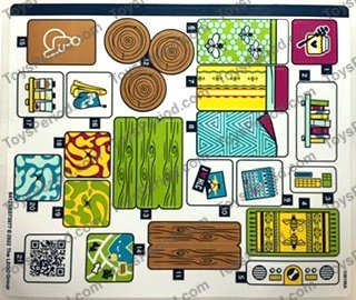 LEGO Sets with Part 41703stk01 Sticker Sheet for Set 41703 - (84123/ ...