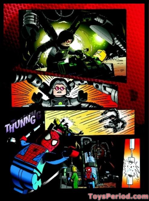 LEGO 6873 Spider-Man's Doc Ock Ambush Instructions and Parts List