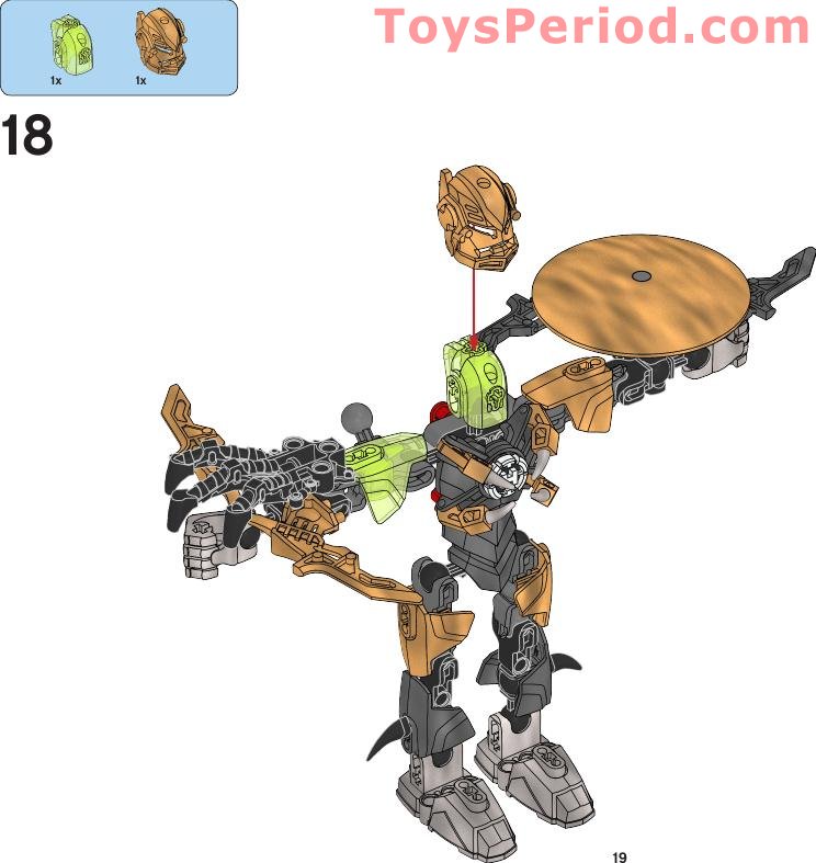 LEGO 44002 Rocka Instructions and Parts List