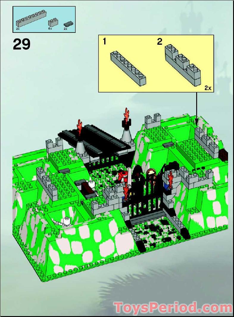 LEGO 10176 Royal King's Castle Set Parts Inventory and Instructions ...