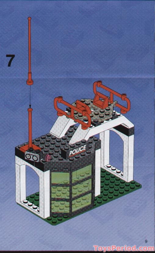 LEGO 6464 Super Rescue Complex Instructions and Parts List