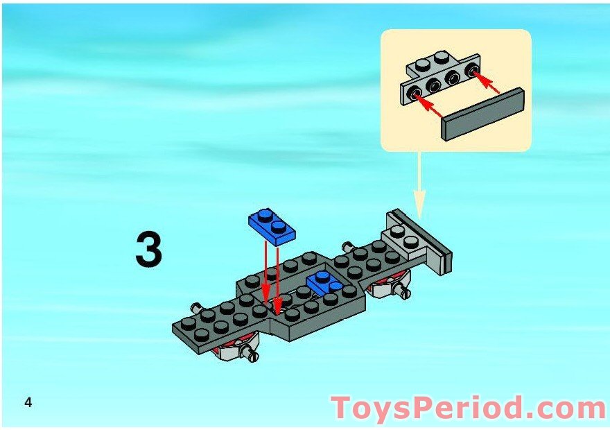 LEGO 7744 Police Headquarters Instructions and Parts List