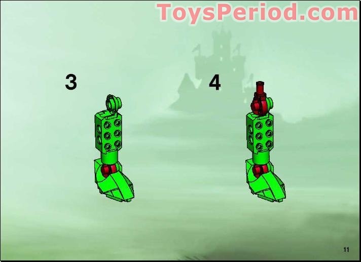 LEGO 8784-2 Rascus (USA Version with 6 Cards, Target Promo ...