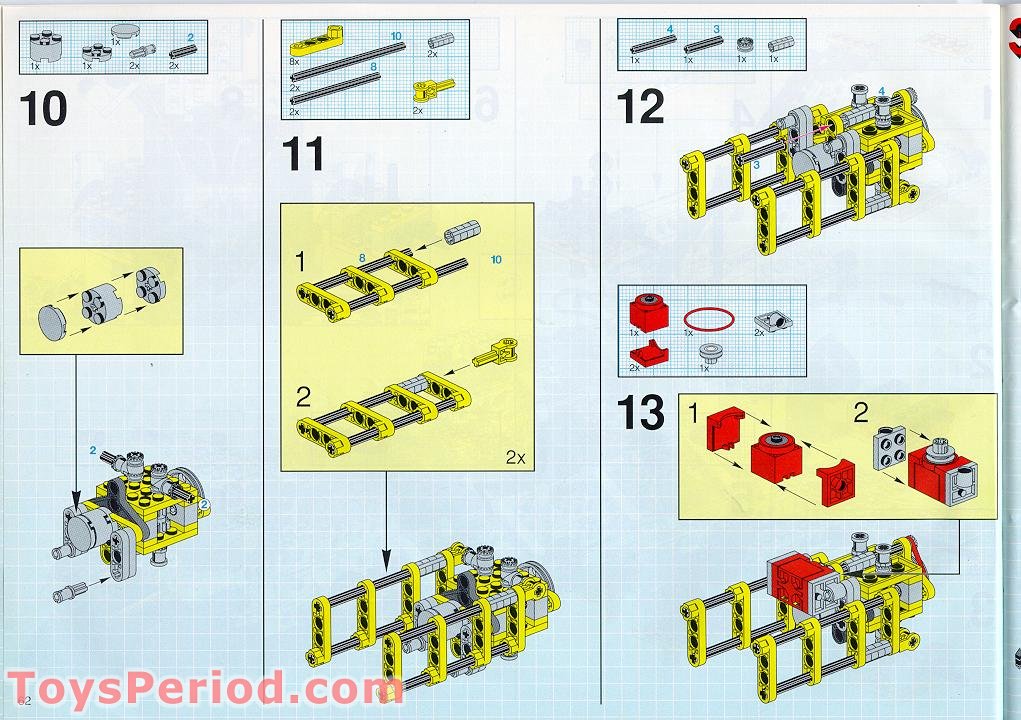 LEGO 8480 Space Shuttle Instructions and Parts List