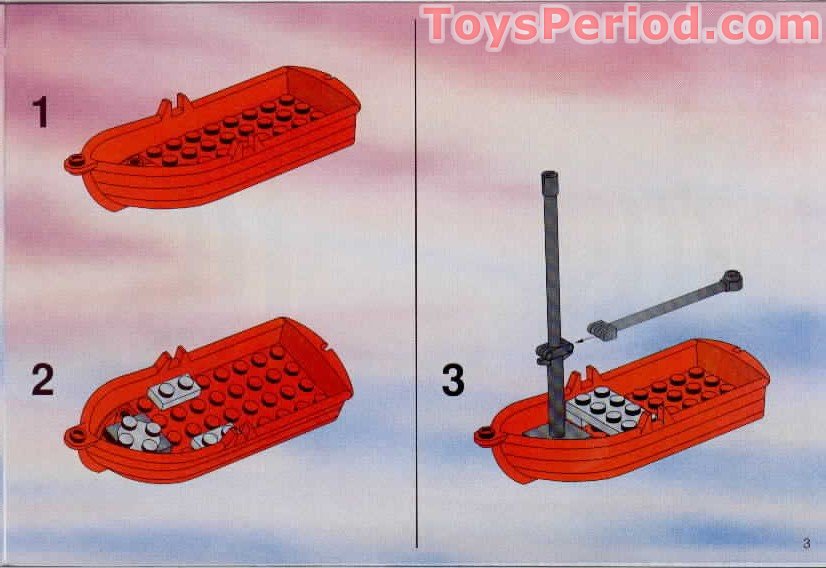 LEGO 6262 King Kahuka's Throne Instructions and Parts List