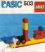 LEGO 503-1 Basic Building Set Instructions and Parts List