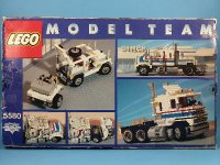 Technic Sets - LEGO 5580 Highway Rig Vintage 1986 Model Team Big Truck Set