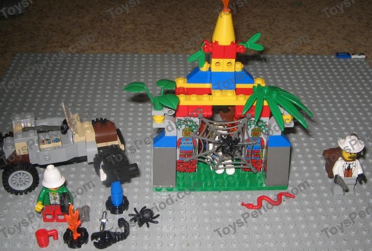 LEGO 5936 Spider's Secret Instructions and Parts List