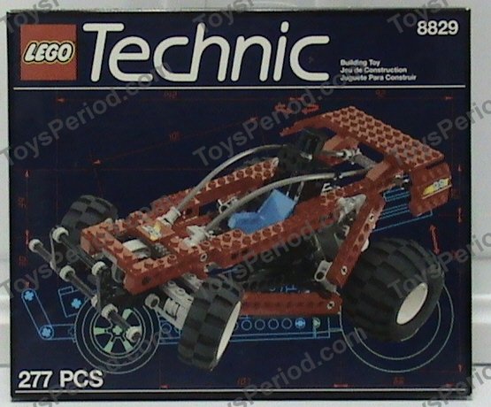 LEGO 8829 Dune Blaster Instructions and Parts List