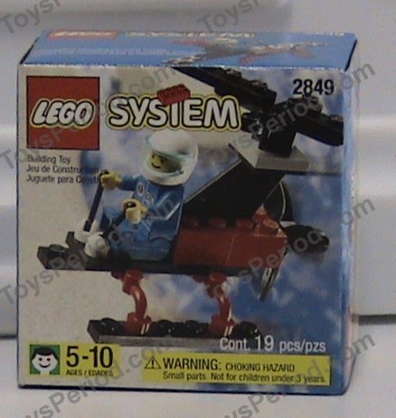 LEGO 2849 Gyrocopter Instructions and Parts List