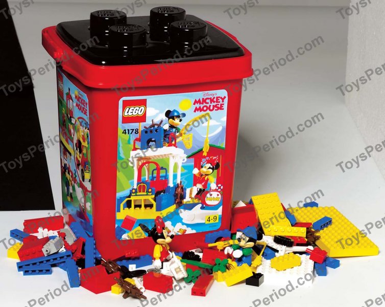 LEGO 4178 Mickey's Fishing Adventure Instructions and Parts List