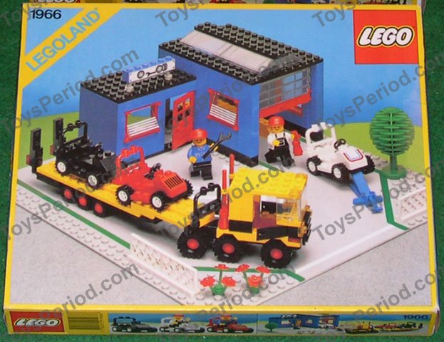 LEGO 1966 Car Repair Shop Instructions and Parts List