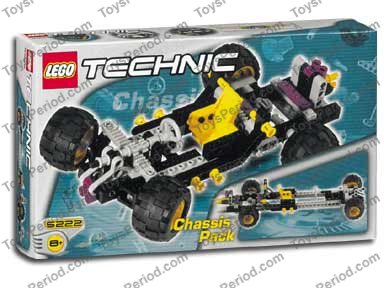 LEGO 5222 Chassis Pack Instructions and Parts List