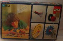LEGO 812-1 Gear Supplementary Set Instructions and Parts List
