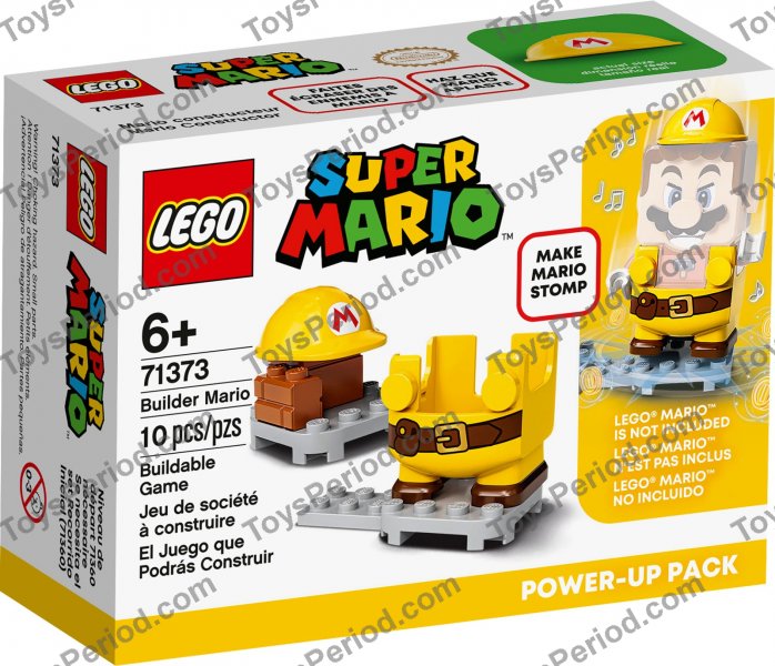 LEGO 71373 Builder Mario - Power-Up Pack Set Parts List