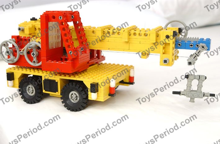 LEGO 855 Mobile Crane Instructions and Parts List