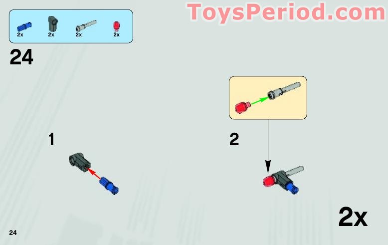 LEGO 6867 Loki's Cosmic Cube Escape Instructions and Parts List