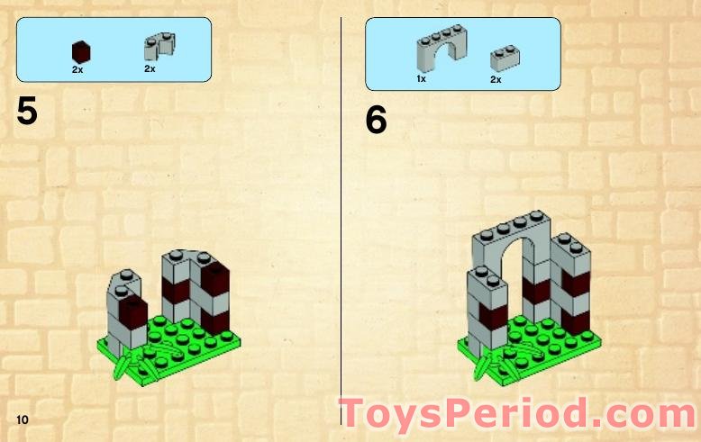 LEGO 70401 Gold Getaway Instructions and Parts List