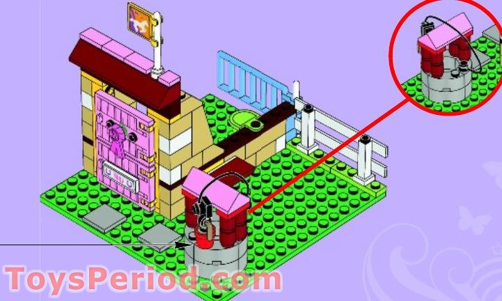 LEGO 3189 Heartlake Stables Instructions and Parts List