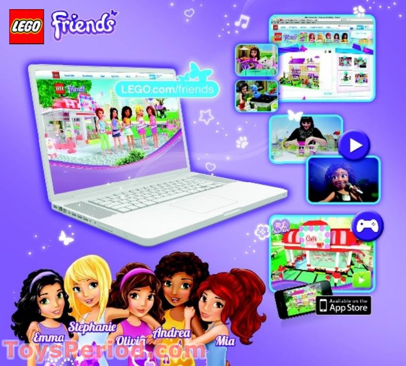 LEGO 41007 Heartlake Pet Salon Instructions and Parts List