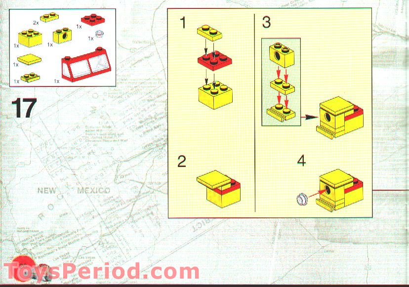 LEGO 10020-1 Santa Fe Super Chief, Standard Edition Instructions and ...