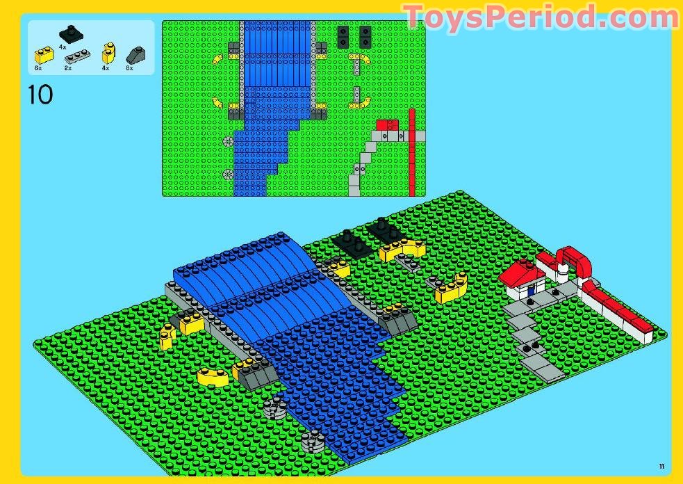 LEGO 4957 Ferris Wheel Instructions and Parts List