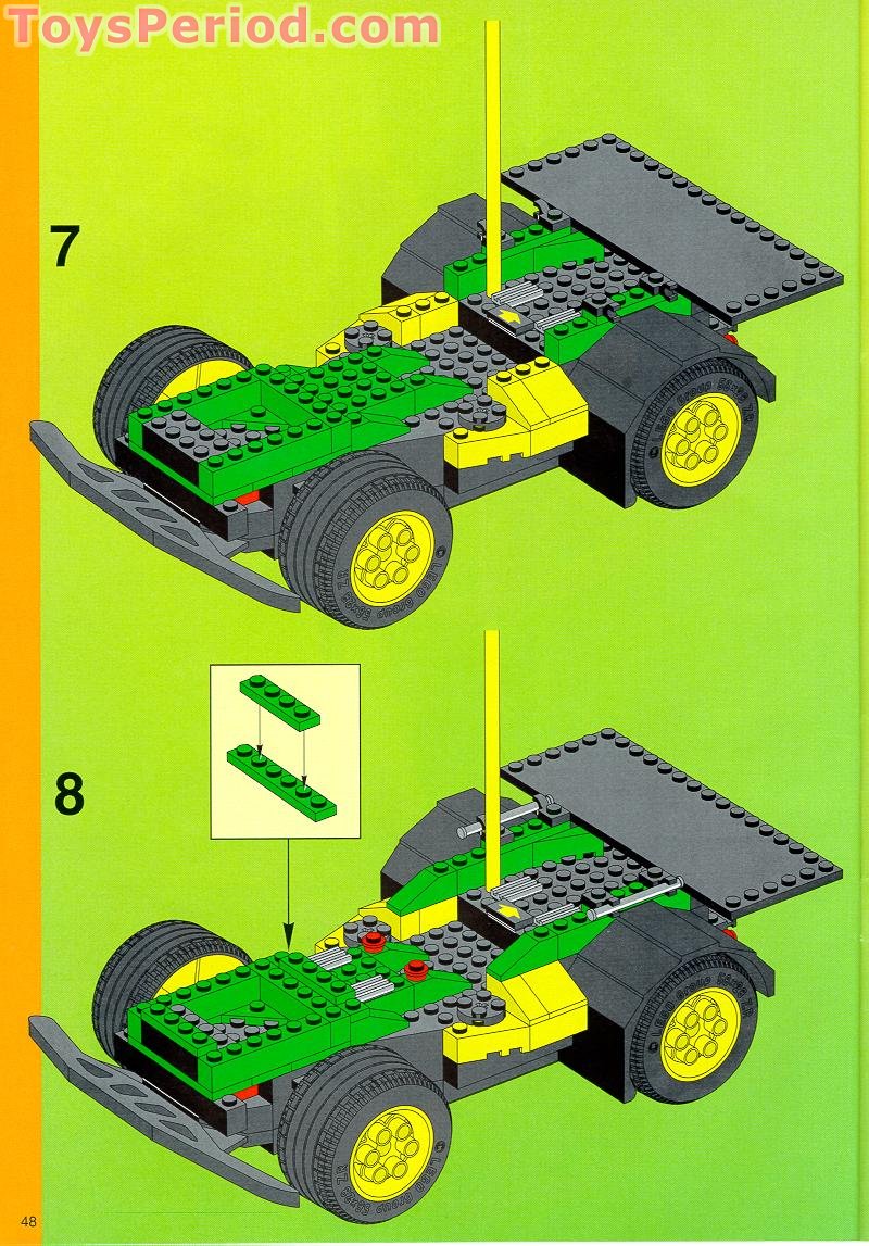 LEGO 5600 Radio Control Racer Instructions and Parts List